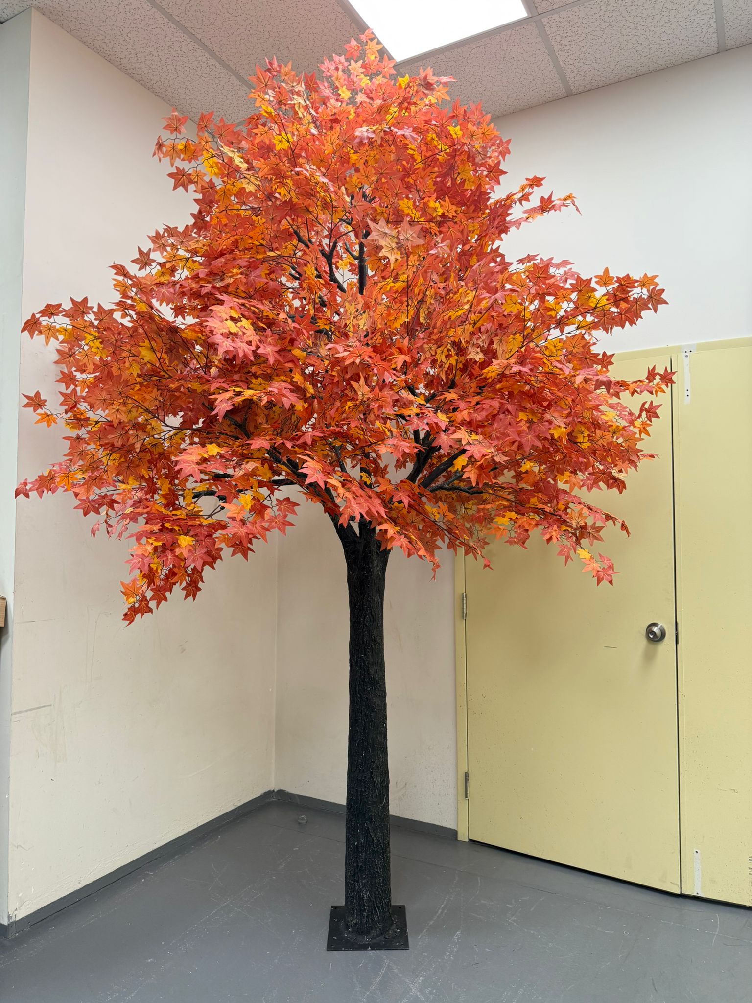 10ft Artificial Maple Tree | Autumn Foliage Event Décor – WAYSAVING